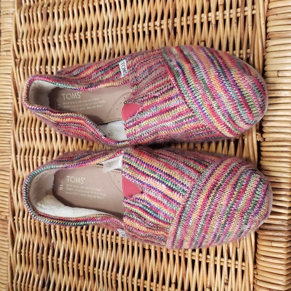 Toms | Shoes | Toms Womens Multicolored Espadrilles | Poshmark
